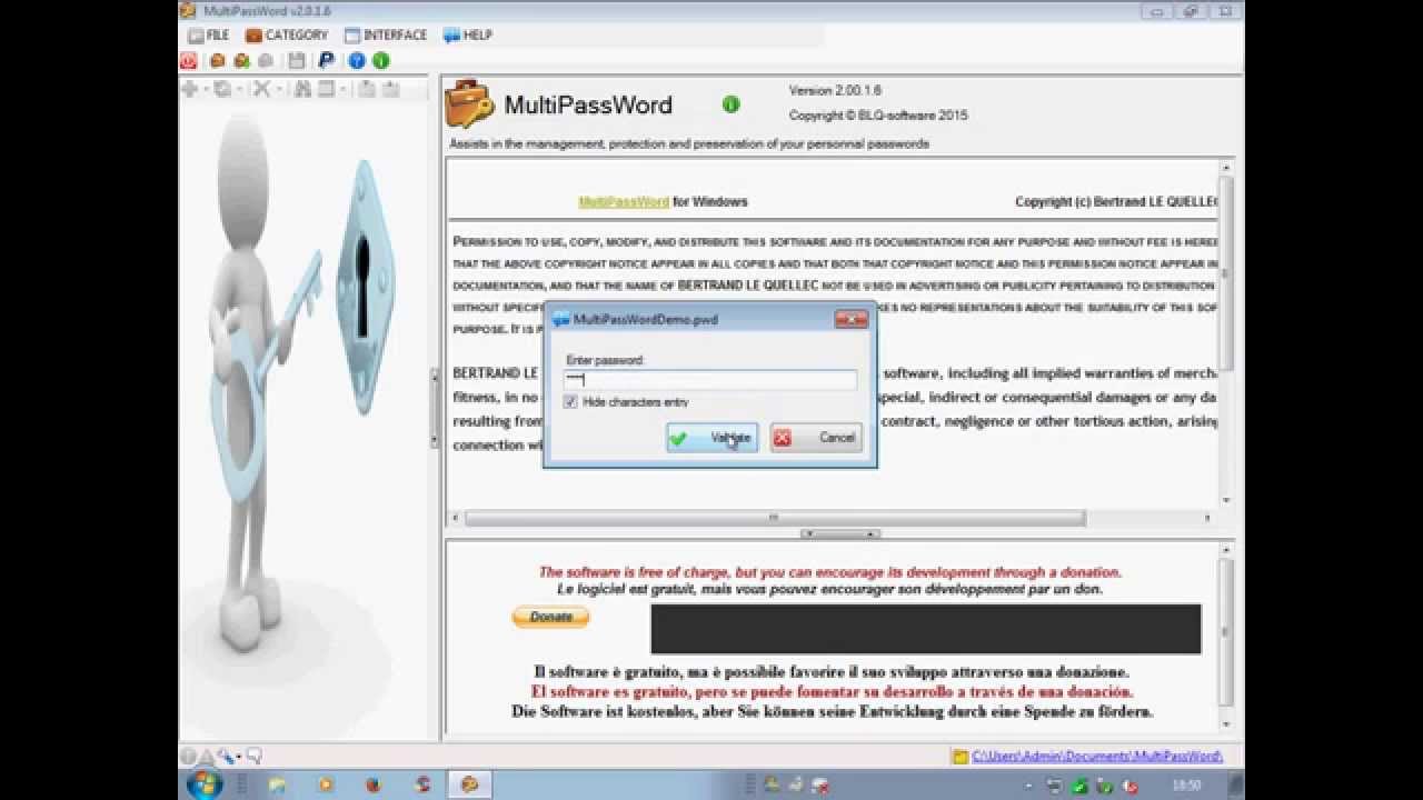 MultiPassWord v2: install and first use - YouTube