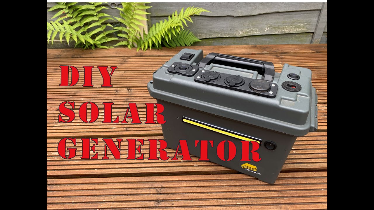 DIY Solar Generator - YouTube
