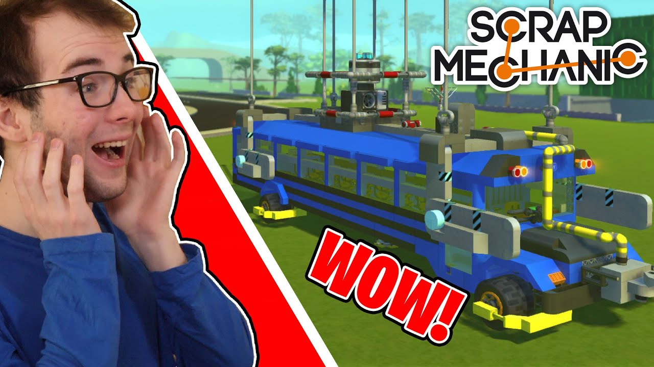NAJLEPSZE PROJEKTY Z FORTNITE W SCRAP MECHANIC! - YouTube