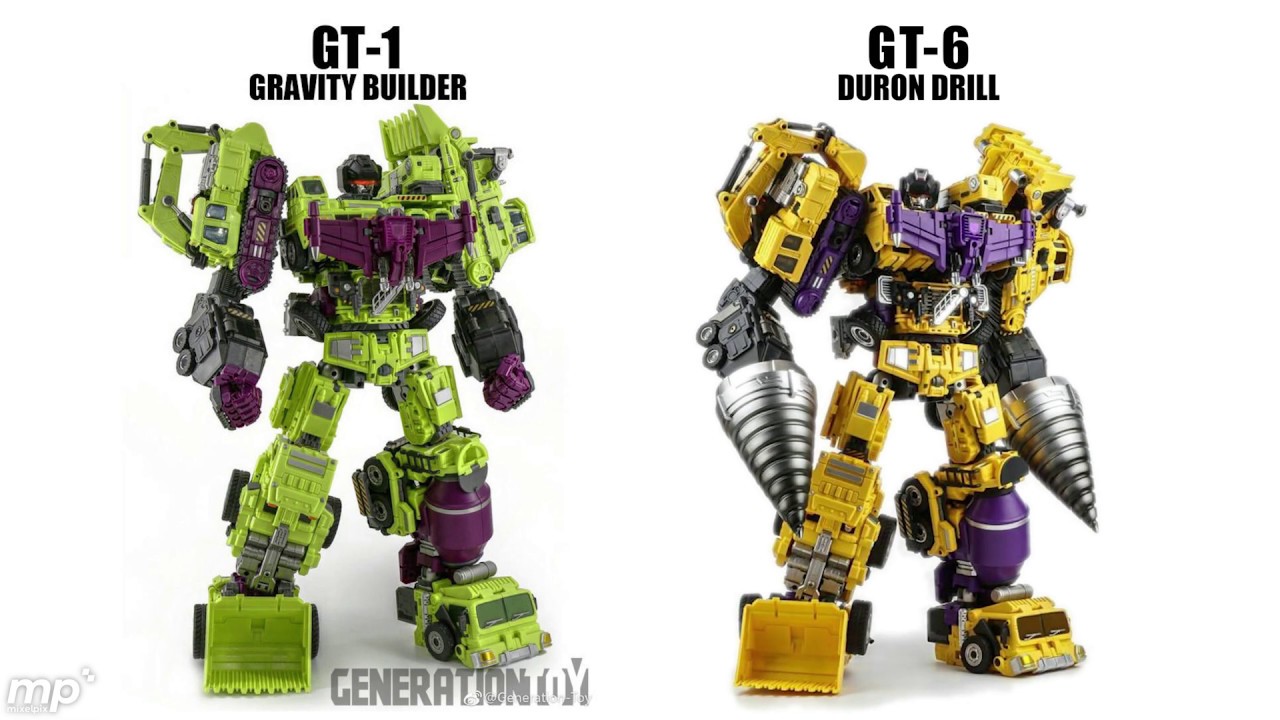 [UNBOXING] Devastator (G2) from Generation Toy - YouTube