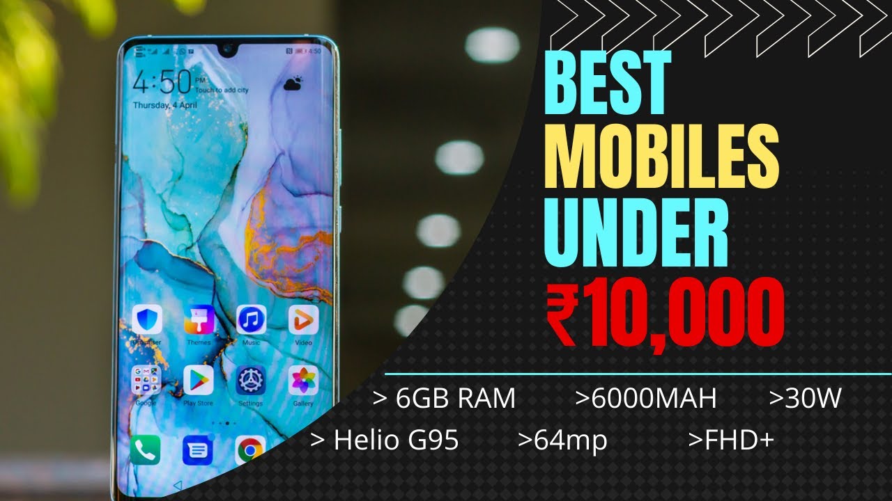 Top 5 Best Mobile Phones Under ₹10000 Budget ⚡ November 2021 | 64MP ...