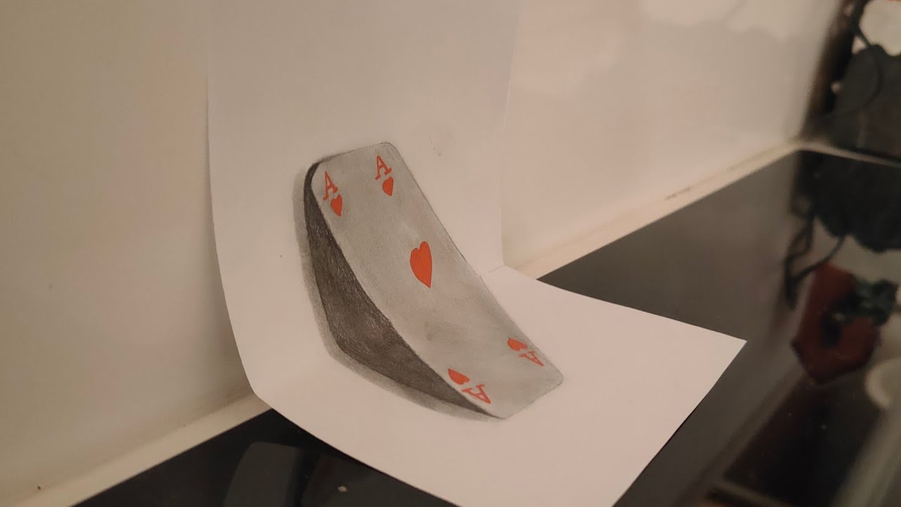 Come realizzare un disegno tridimensionale/ Arte 3D - YouTube