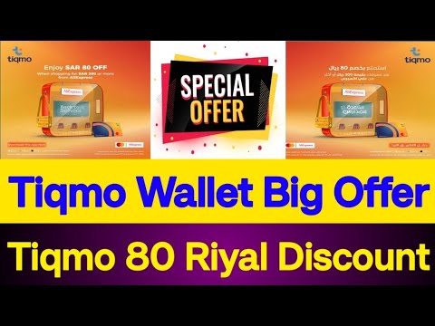 Tiqmo Wallet Big Discount offer | Tiqmo Wallet 80 Riyal Discount offer ...
