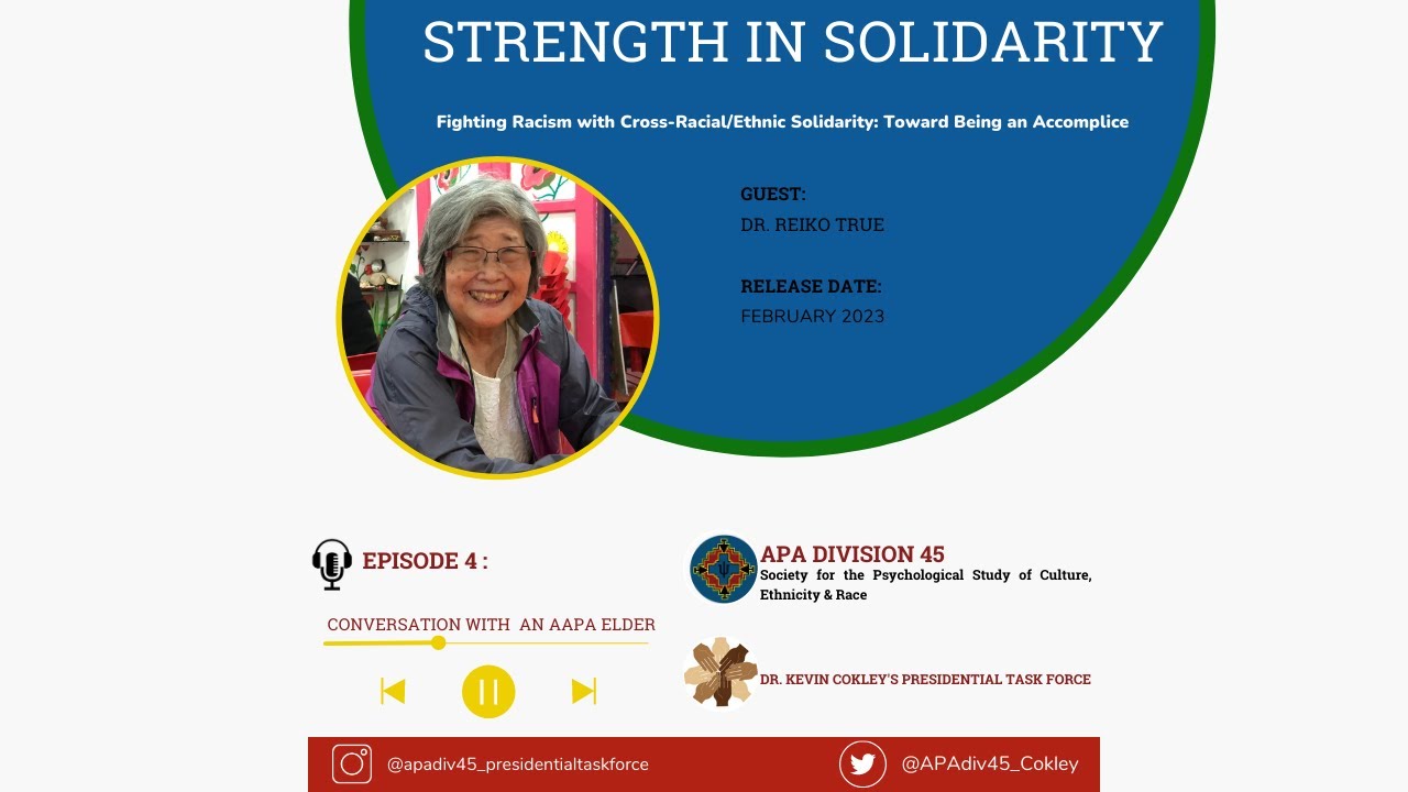Episode 4:Conversation with an AAPA (Asian American Psychological ...