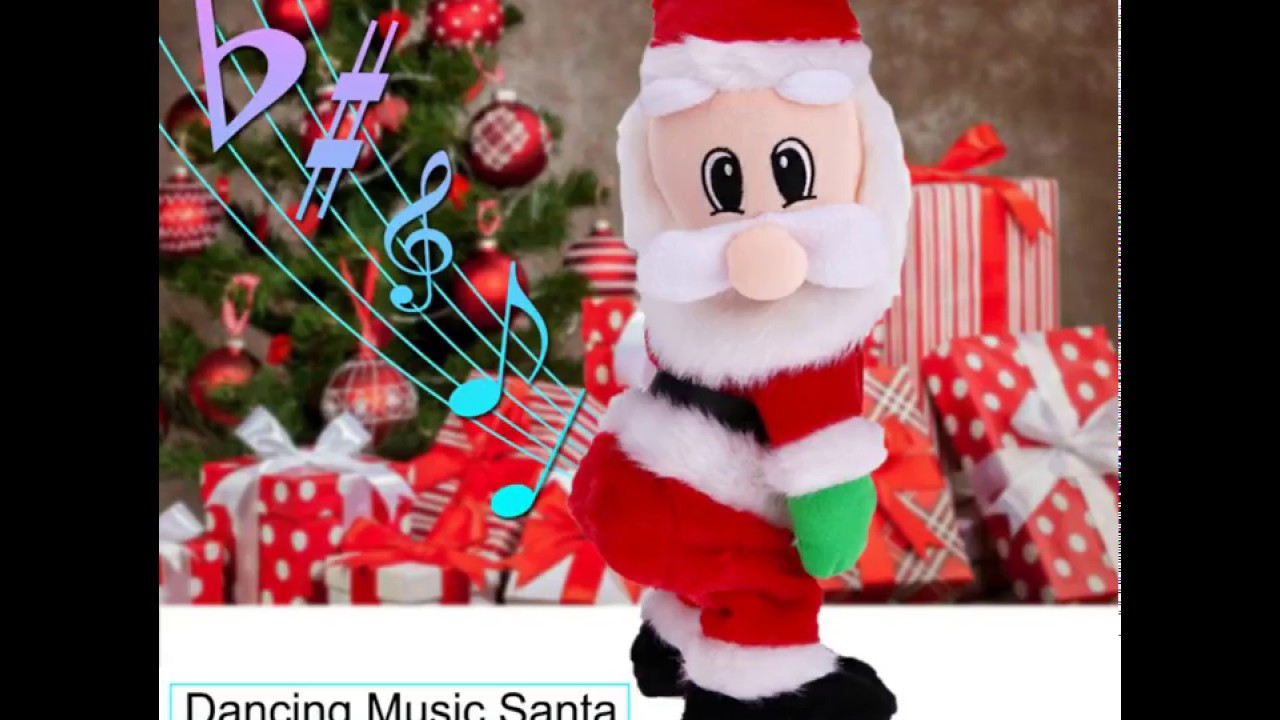 Musical Singing Dancing Twerking Santa Claus Doll Toy For Christmas T Youtube