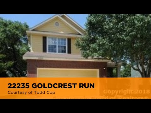 22235 GOLDCREST RUN San Antonio, TX 78260 | Todd Cop | Real Estate ...
