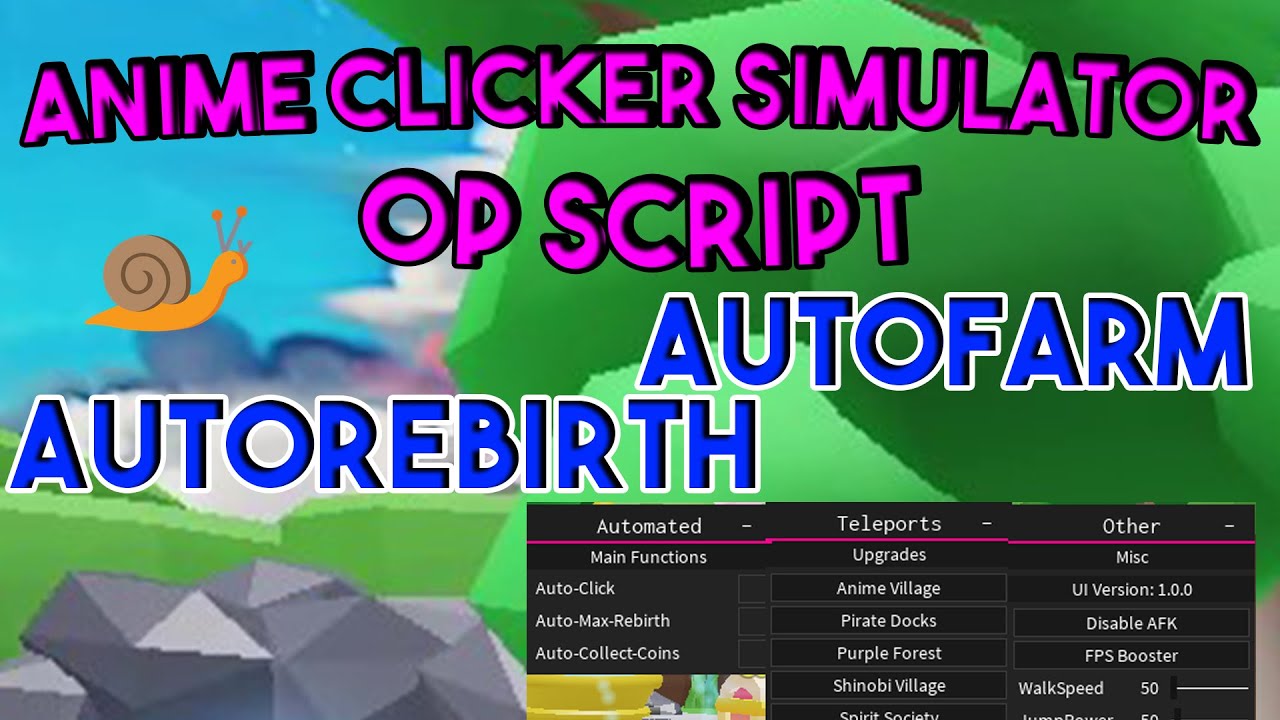 Anime Clicker Simulator Script Hack pastebin 2022 - YouTube