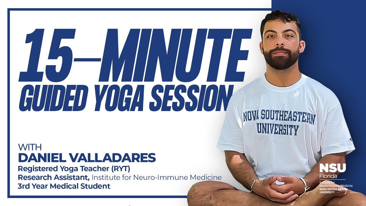 A Guided 15-Minute Yoga Session with Daniel Valladares - YouTube