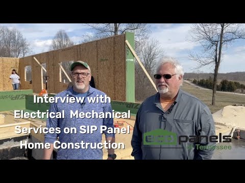 Interview with Electrical Mechanical Services on SIP Panel Home Construction - YouTube