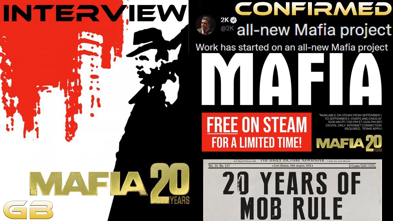 New Mafia Game Confirmed and 20th Anniversary Interview - YouTube
