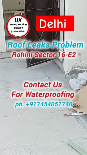 "Roof Leak Repair Rohini Sec 16 | Quick Waterproofing Fix!" - YouTube