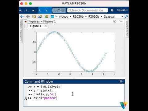 MATLAB R2020b Tip: Padded Axis and Subtitles - YouTube