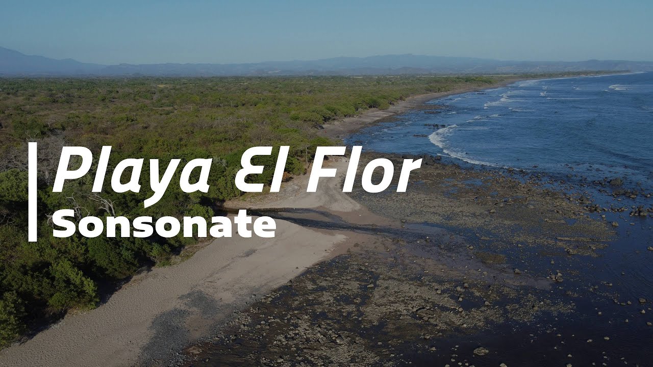 Playa El Flor Sonsonate - YouTube