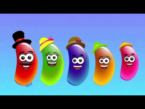 The Finger Family Song | Jelly Bean Finger Family | Daddy finger song ...