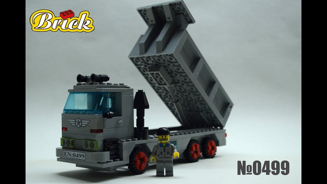 Самосвал. Конструктор Brick (ENLIGHTEN). №0499. Speed Build - YouTube