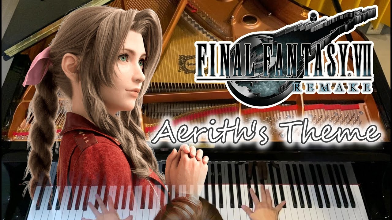 エアリスのテーマ ピアノ 】Final Fantasy 7 / Aeriths Theme piano / Aerith piano ...