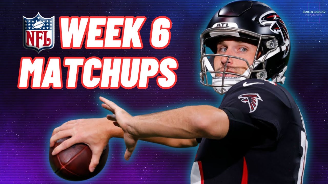 🏈 #NFL WEEK 6 Matchups | Fantasy Football | News | #DraftKings DFS ...