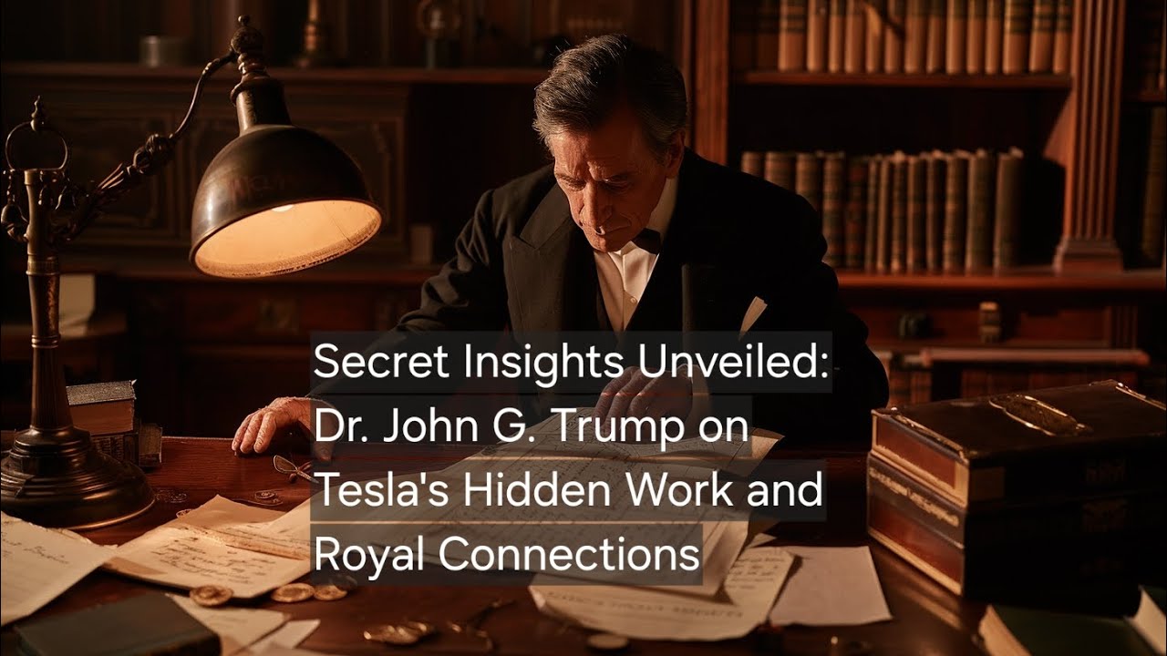 Secret Insights Unveiled: Dr. John G. Trump on Tesla's Hidden Work and ...