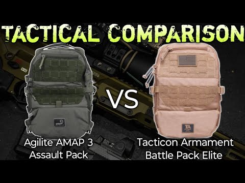 TACTICAL COMPARISON |Agilite AMAP 3 Assault Pack vs Tacticon Armament ...