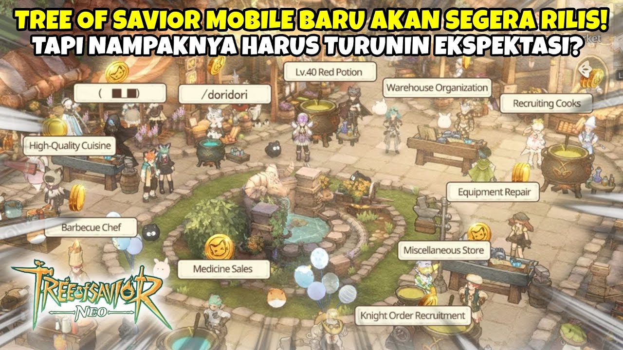 TREE OF SAVIOR MOBILE BARU BAKAL SEGERA RILIS! TAPI KOK GINI? | TREE OF SAVIOR NEO - YouTube