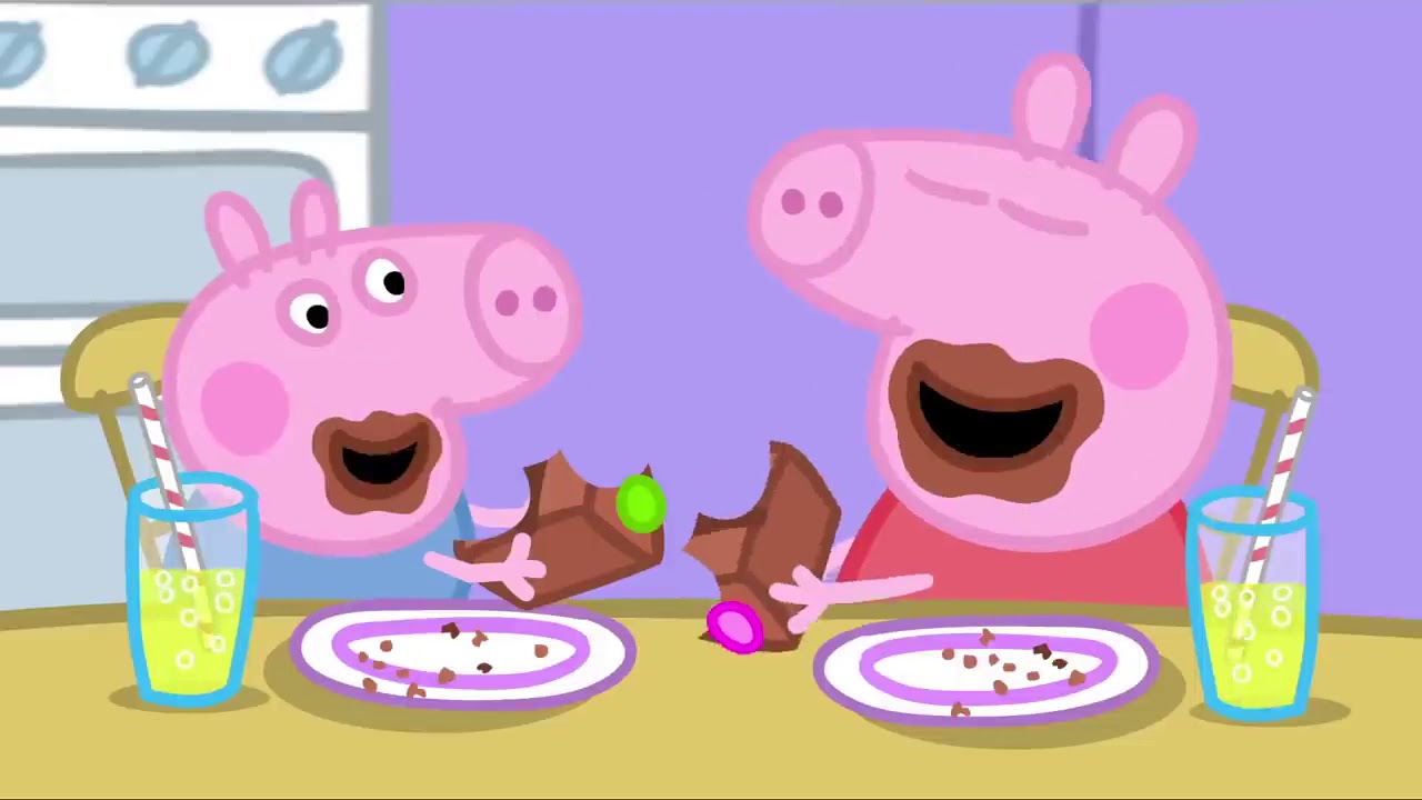 Learn Russian with Peppa Pig (subtitles RUS) Попугай Полли (S01 E04 ...