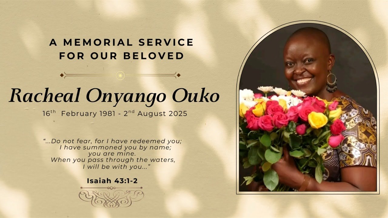 A CELEBRATION OF THE LIVES OF RACHEAL ONYANGO OUKO & JAPUONJ PHILIP ...