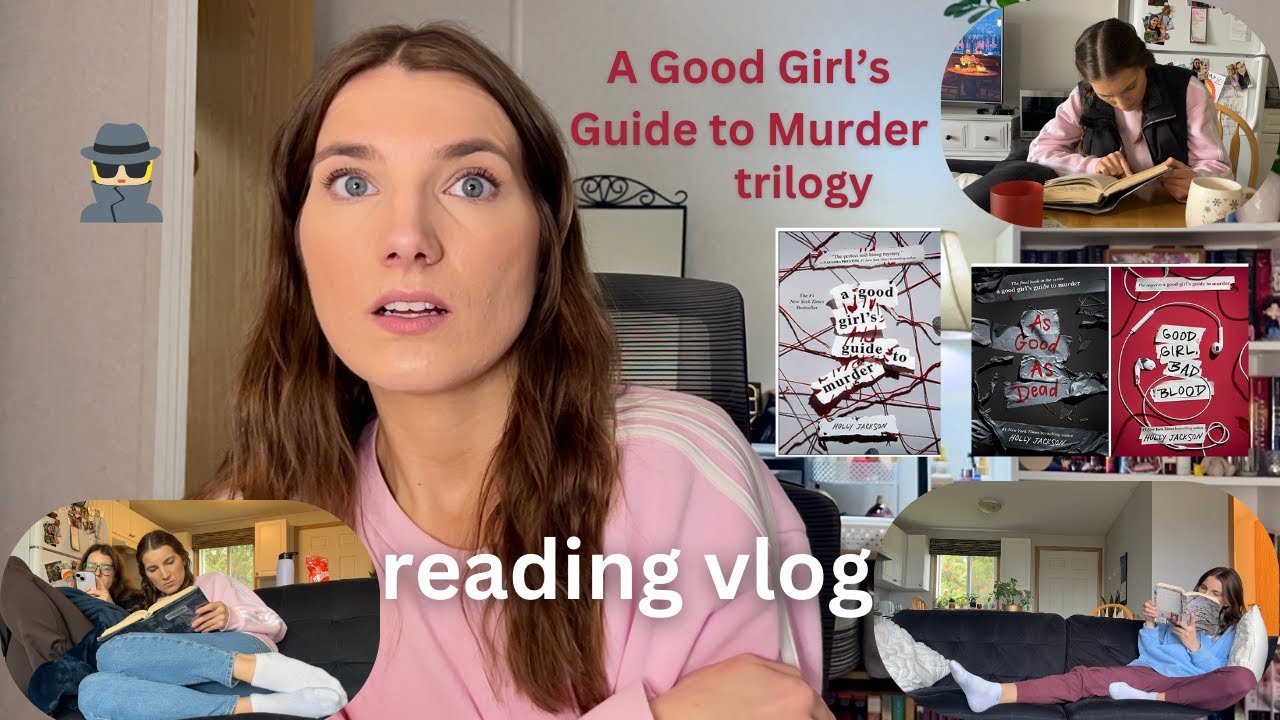 a good girl’s guide to murder trilogy reading vlog😵AGGGTM - YouTube