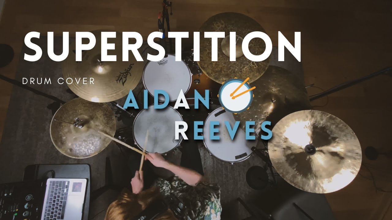 Stevie Wonder - Superstition | Drum Cover by Aidan Reeves - YouTube