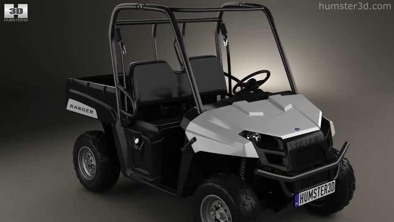 Polaris Ranger 2013 by 3D model store Humster3D.com - YouTube