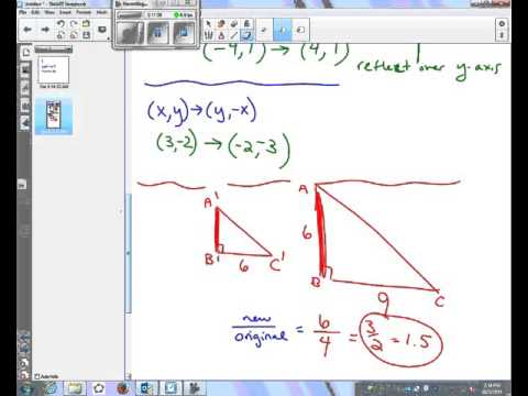 review video for unit 2 , chapter 9 transformations - YouTube