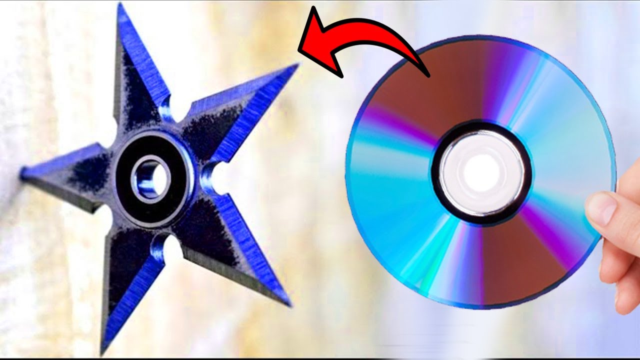 How To Make A Ninja Star Out Of Metal