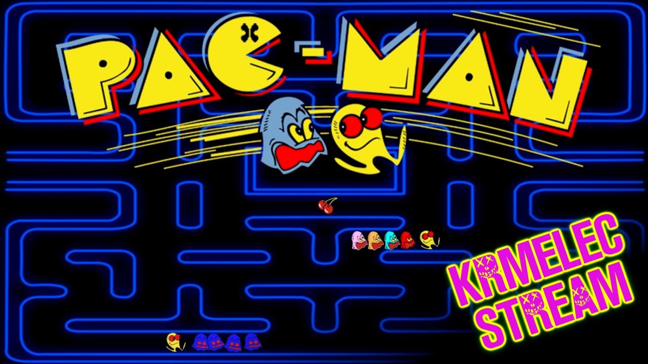 Krmelec Stream - Pac-Man 1980: První Pokus - YouTube