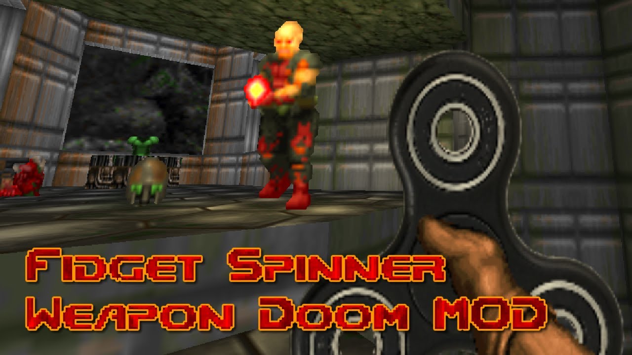 Fidget Spinner Weapon Doom Mod [JOKE WAD] - YouTube