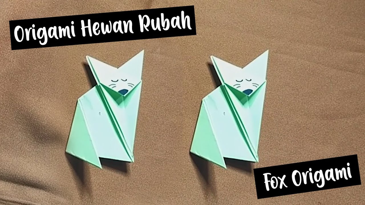 Origami Fox: A Step-by-Step Guide to Folding a Paper Fox – all about ...
