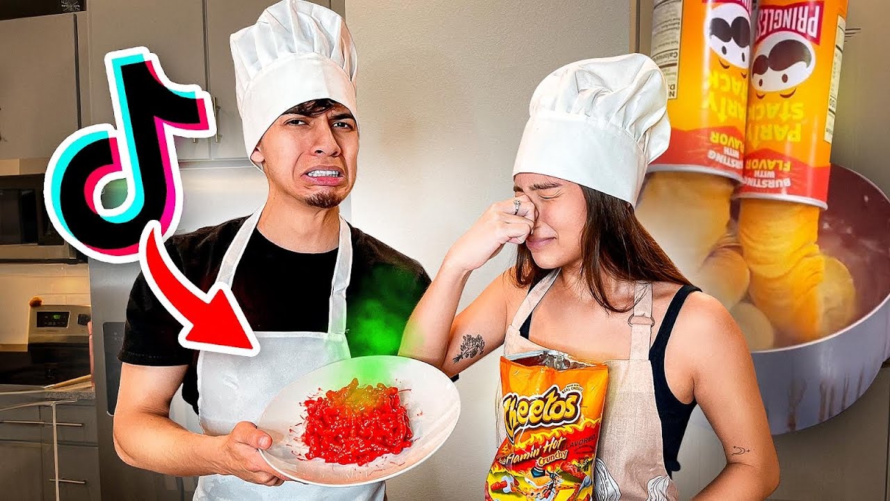 Trying Tiktok's MOST DISGUSTING Food Recipes - YouTube