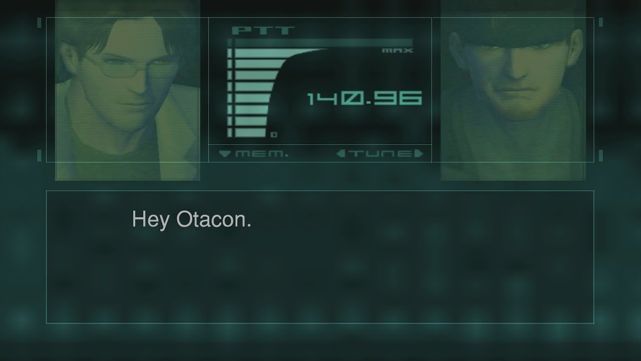 MGS2: Snake and Otacon discuss the finer things in life [Unused] - YouTube