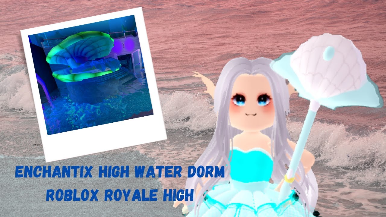 Water Dorm Tour | Enchantix School | Royale High Roblox - YouTube