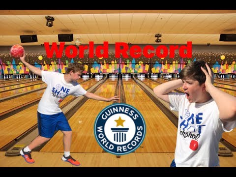 BOWLING TRICKSHOTS **WORLD RECORD** - YouTube