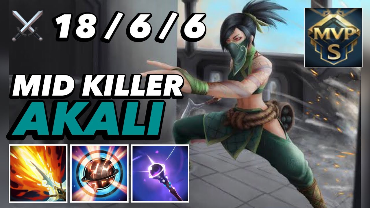 WILD RIFT AKALI : BEST BUILD INSANE CARRY MID ? IN PATCH 3.5a - SEASON ...