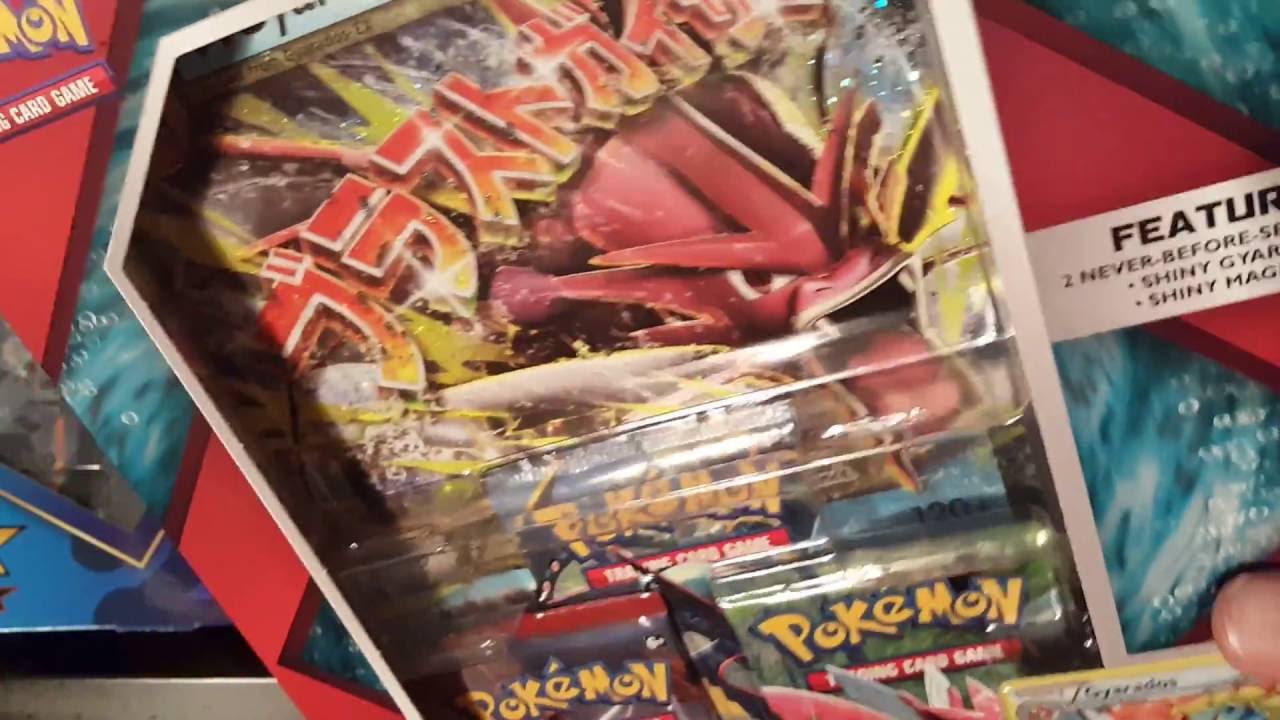 Shiny Mega Gyarados EX Box Opening - Squirtle Squad UK - YouTube