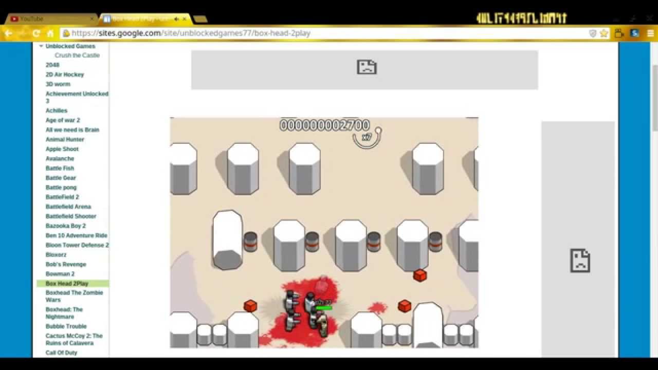 Boxhead 2play Shotgun First Level - YouTube