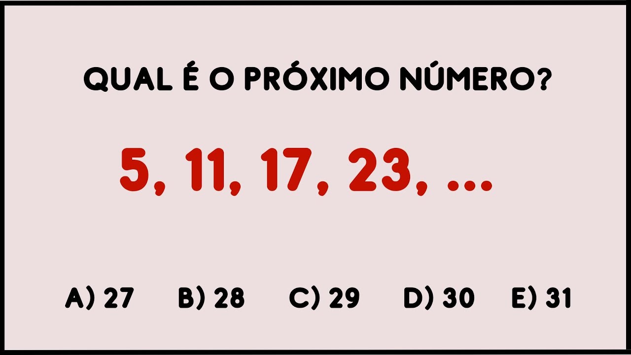 89% erram essa questão de lógica matemática - YouTube