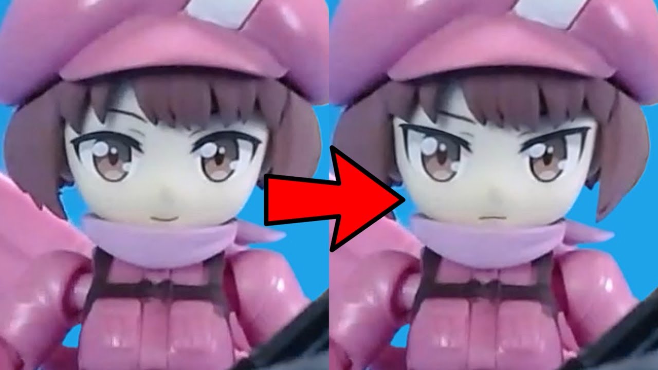 [ Stop Motion + After Effects Tutorial ] Changing facial expression of ...