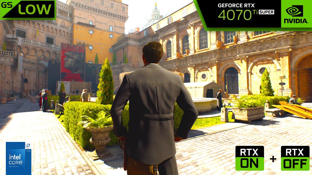 Indiana Jones and the Great Circle ( RTX 4070TI SUPER )( LOW SETTINGS ...