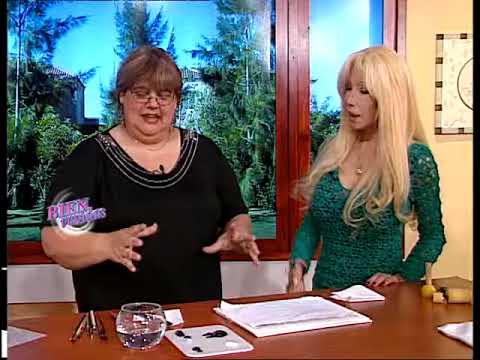 Adriana Chacón - Bienvenidas TV - Pinta un Mantelito Individual de Reyes.