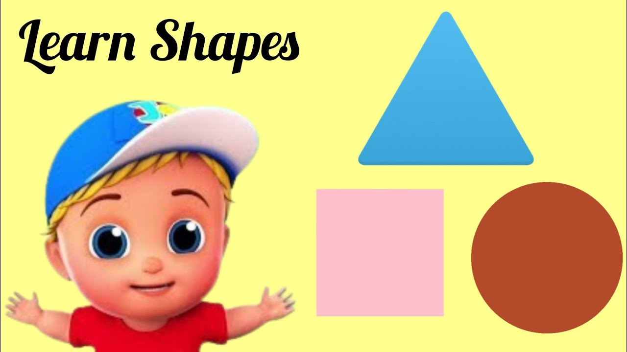 Learn Shapes|Cartoon for toddlers|looloo kids|Kids learning with ...