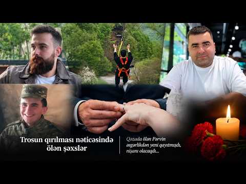 “Şəki yaylası”nda həyatını itirən Coşqunla Ucalın görüntüsü - Qəzada öIən Pərvinin nişanı olacaqdı