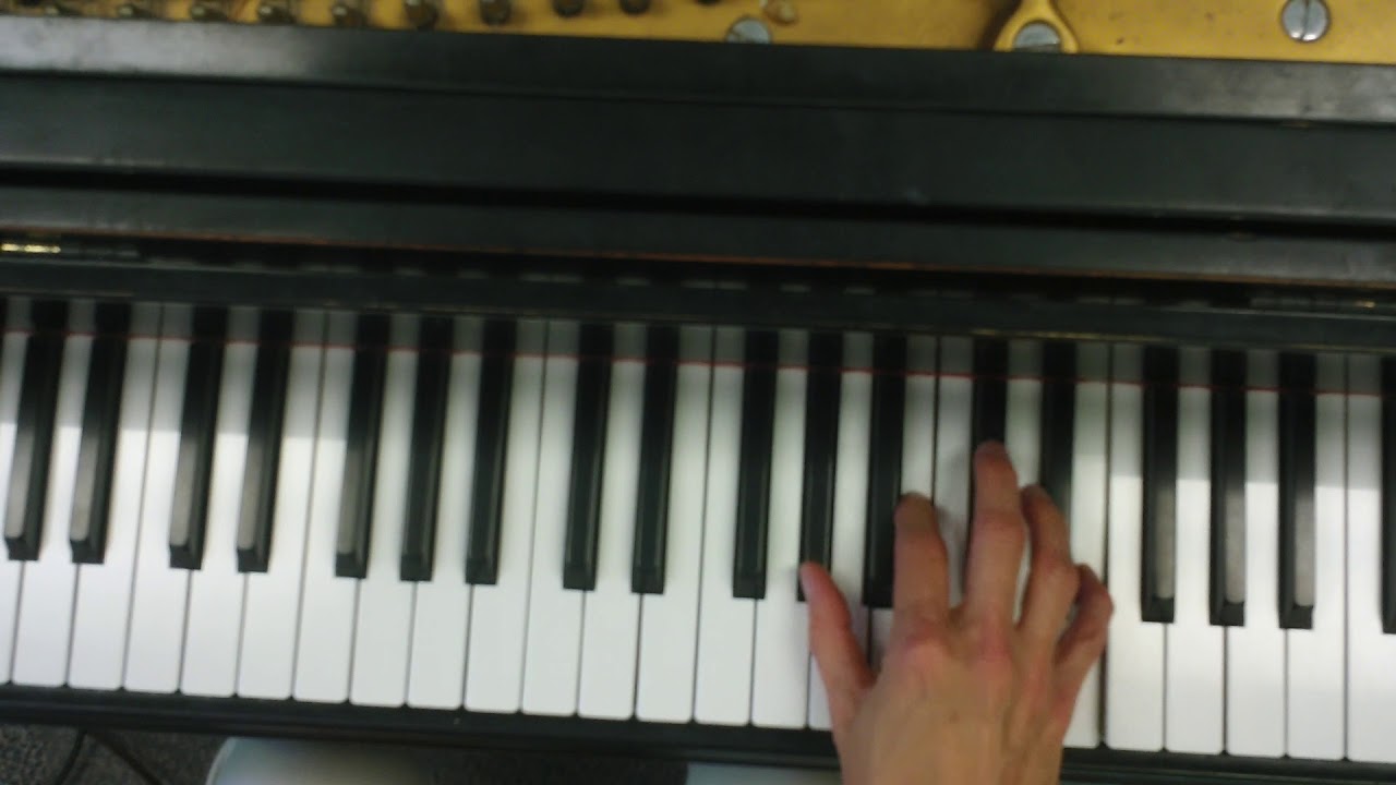 Arpeggios with Root, First and Second Inversion - YouTube