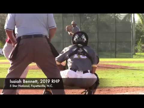 Isaiah Bennett, 2019 RHP - YouTube