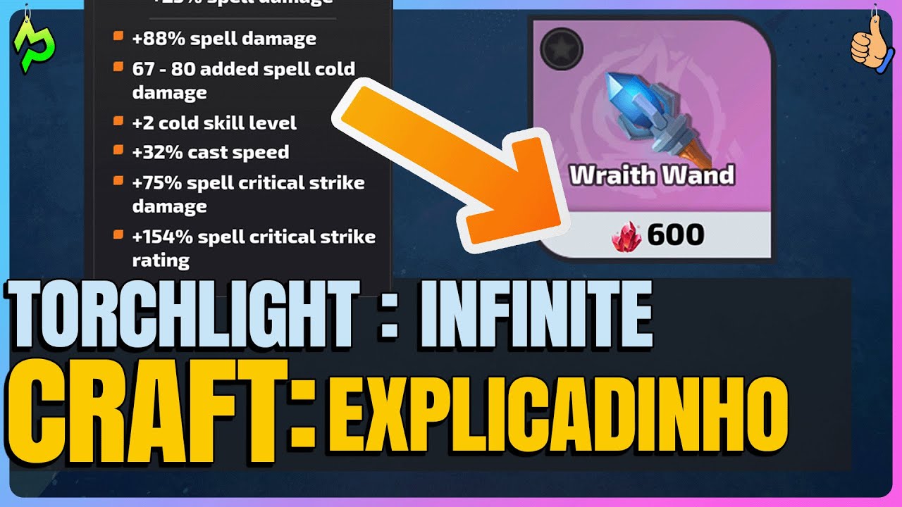Torchlight Infinite | CRAFT, como funciona? - YouTube